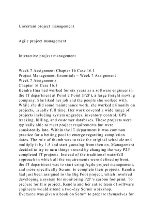 W7 Knowledge Check 5 1 American project managers have earned a r.docx