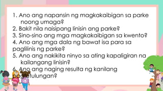 Mga gaaing pangkapaligiran kasama ang kapuwa W7 Q3 GMRC 1.pptx