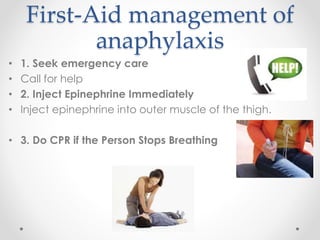 Anaphylaxis | PPTX