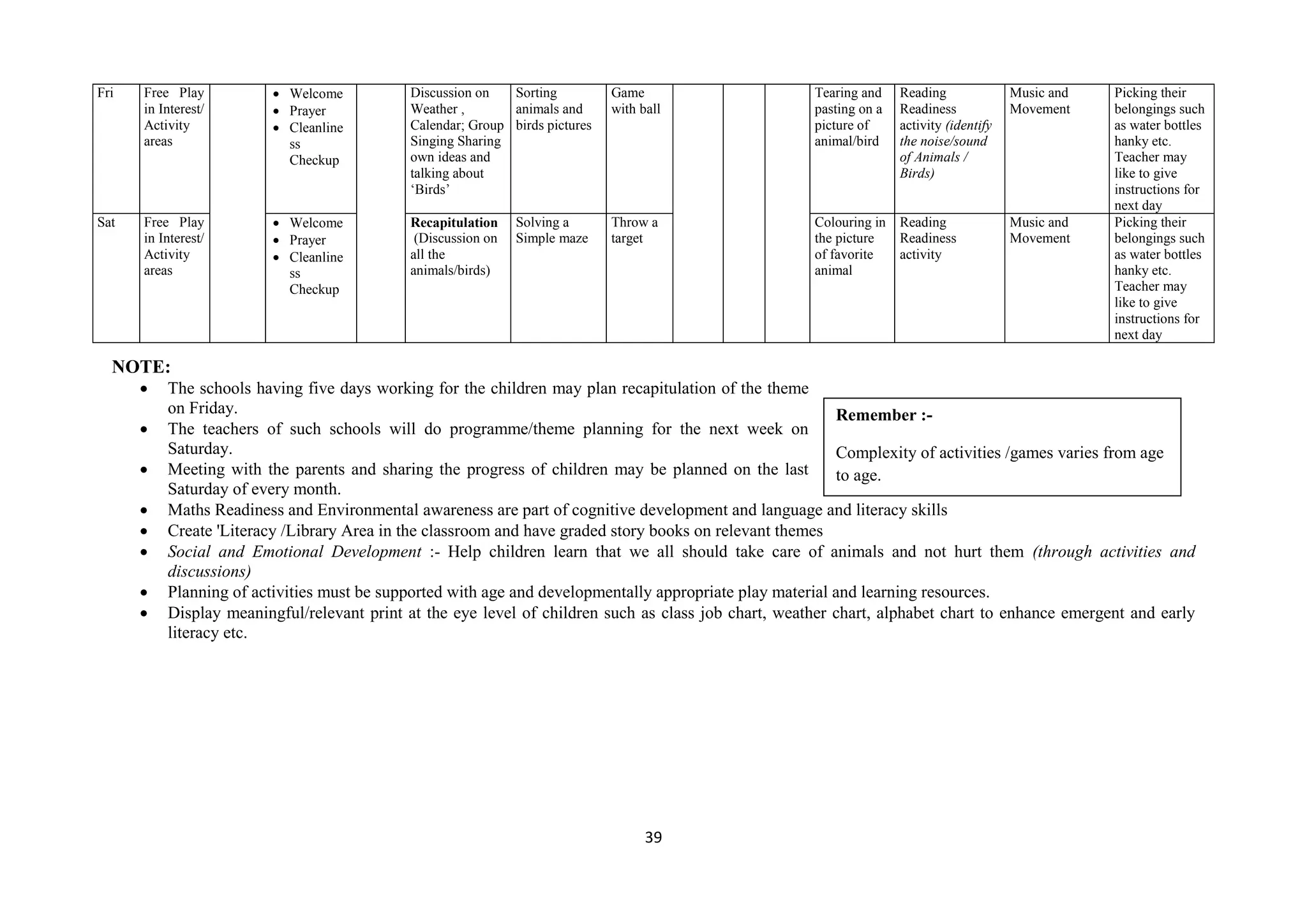 preschool_curriculum for school improvement plan | PDF