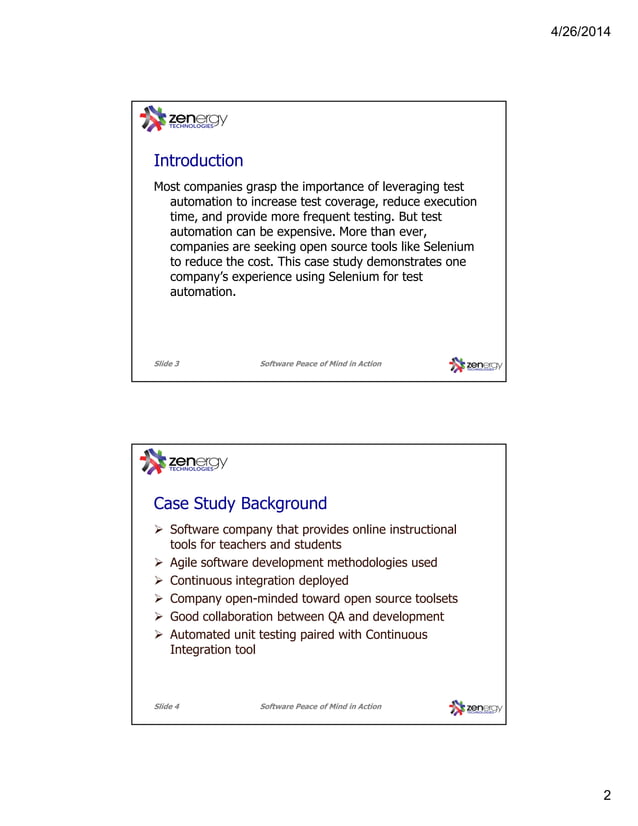 Leveraging Open Source Automation A Selenium Webdriver Example Pdf 3922