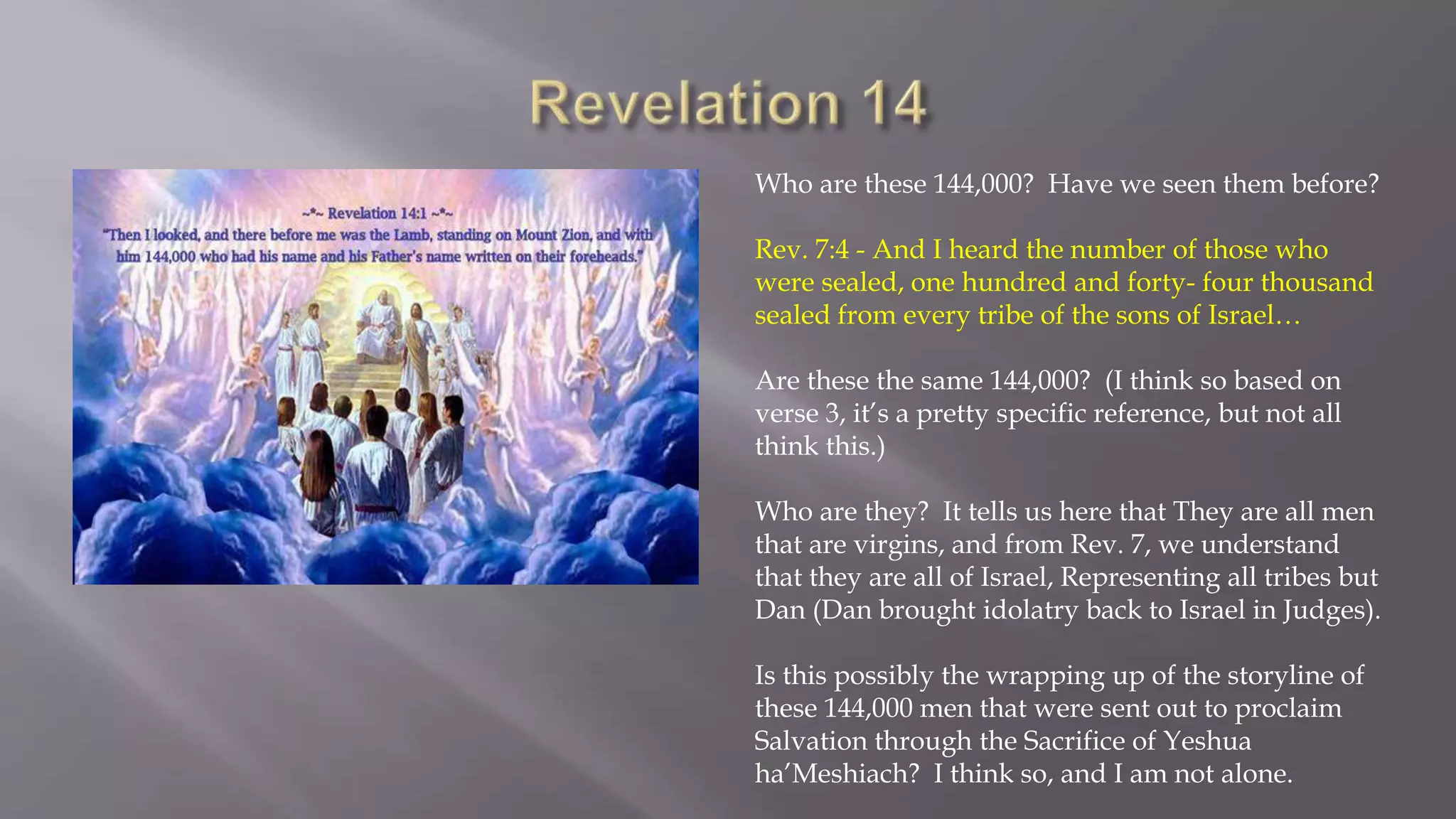 Revelation 14 chapter summary | PPTX