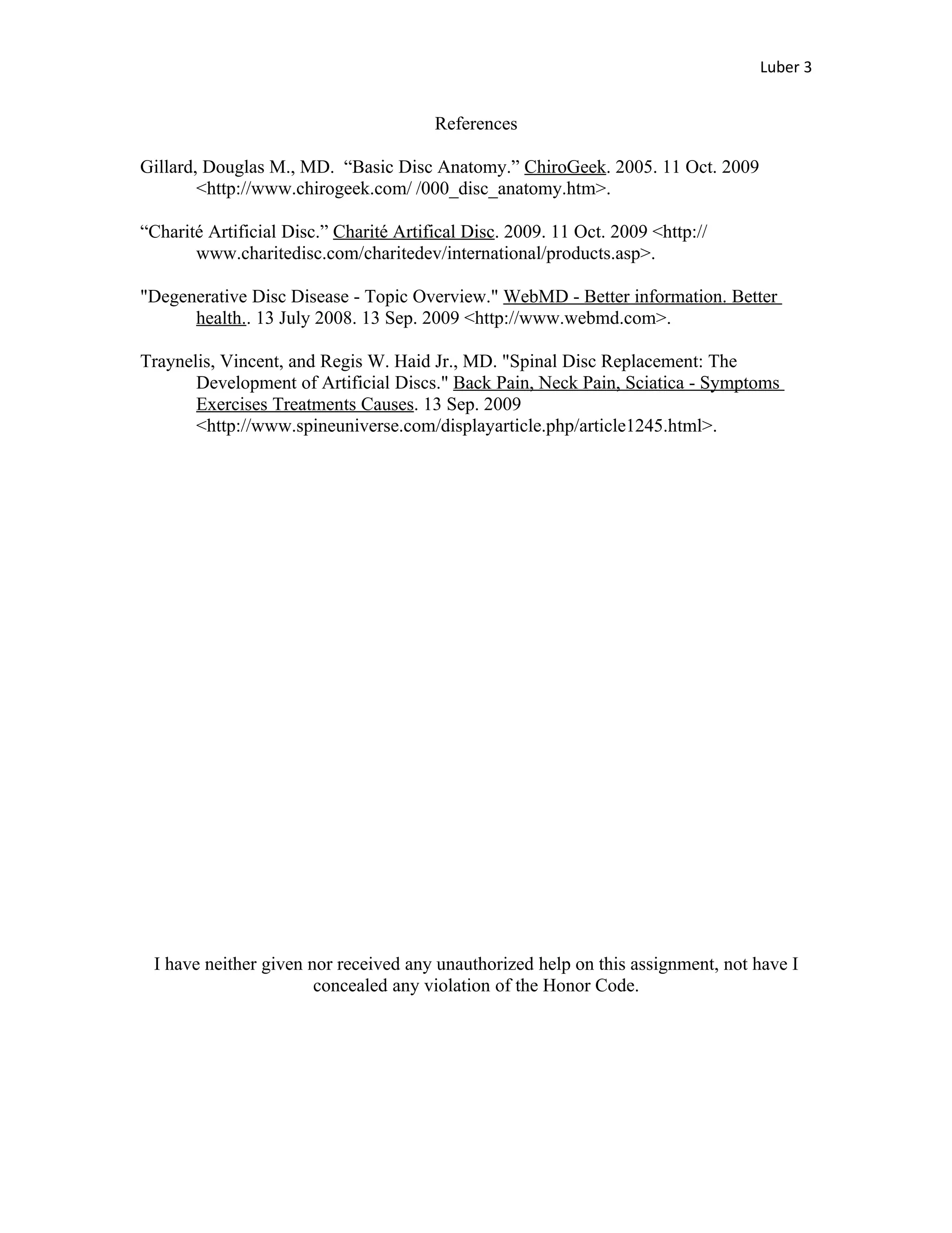 Spinal Disc Implants | DOC | Bone and Joint Conditions | Diseases and ...