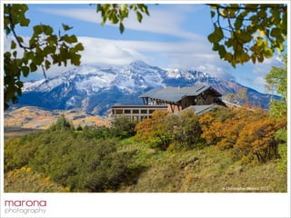 Architecture in Telluride, Colorado - Christopher Marona | PPT