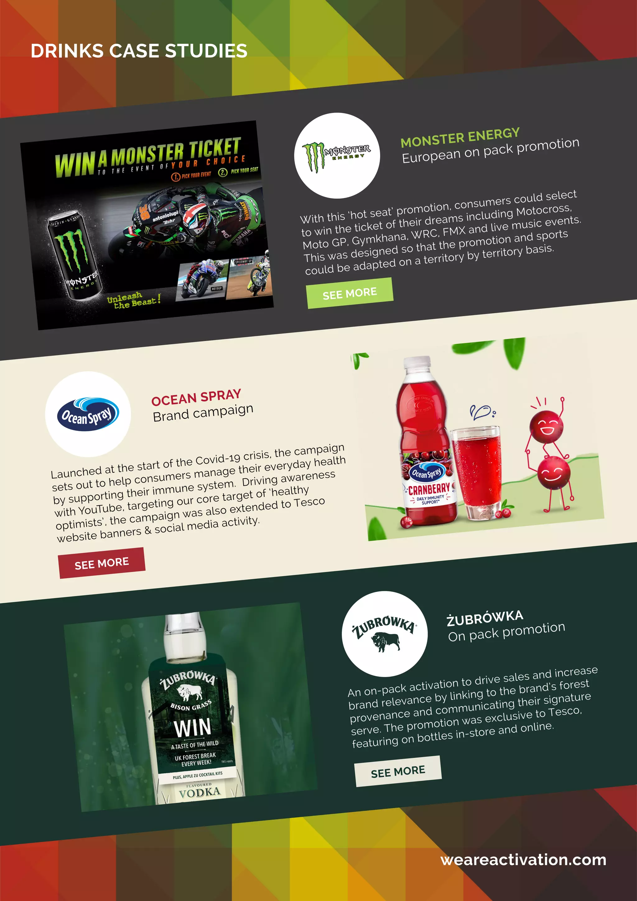 Activation Drinks Case Studies | PDF