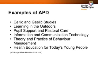 Glen Coutts, WAAE presentation. Learning in Context: Creativity in ...