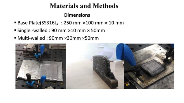 CMT based WAAM on SS 316L | PDF