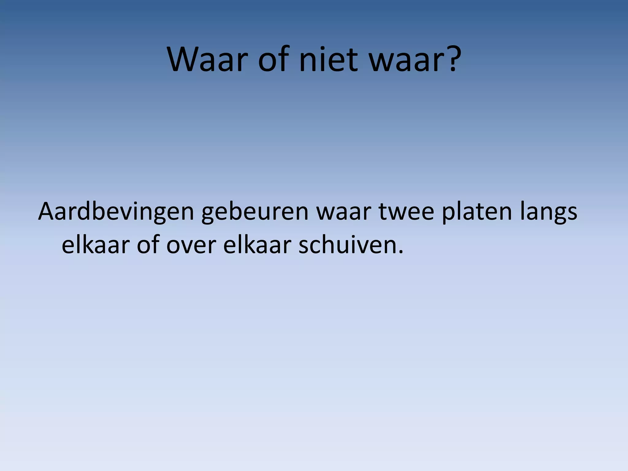 Aardrijkskunde vragen groep 8 | PPTX