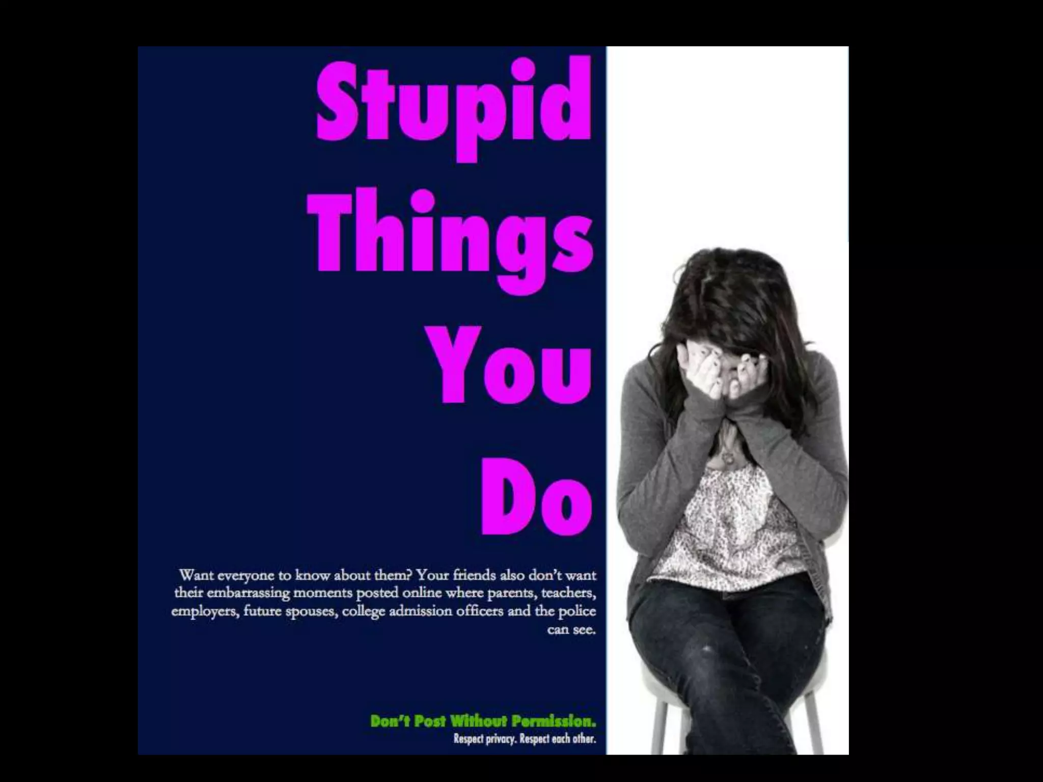 Evolution of a design: Respect Privacy poster | PPTX