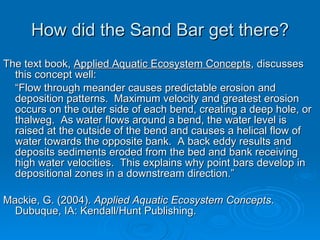 Wabash River Sand Bars | PPT | Geology | Science