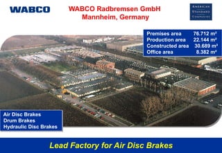 Wabco air disc brakes evolution | PDF