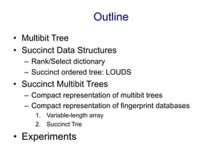 WABI2012-SuccinctMultibitTree | PDF | Databases | Computer Software and ...