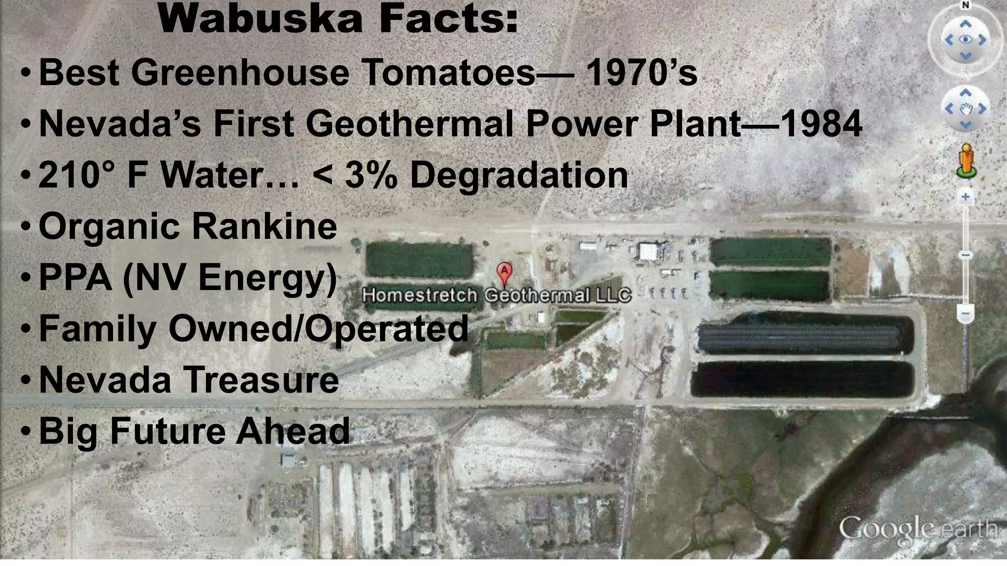 Wabuska! Home of Nevada's First Geothermal Power Plant | PPTX