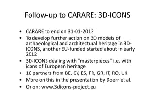The integration and management of archaeological datasets: the ...