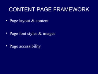 Web Architecture : Content Management 101 | PPT