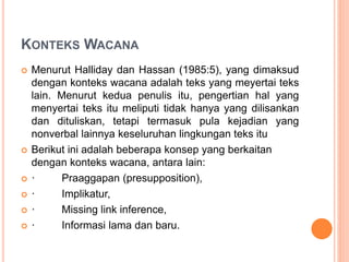 Wacana | PPTX