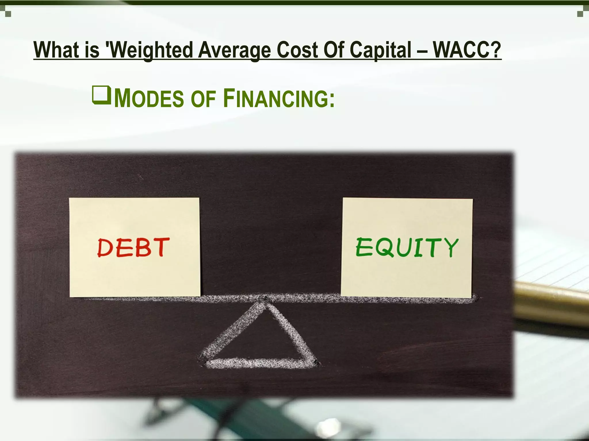 Wacc group presentation | PPT