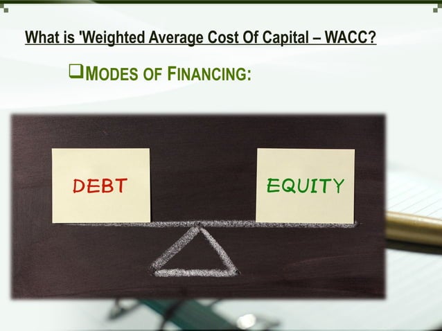Wacc group presentation | PPT
