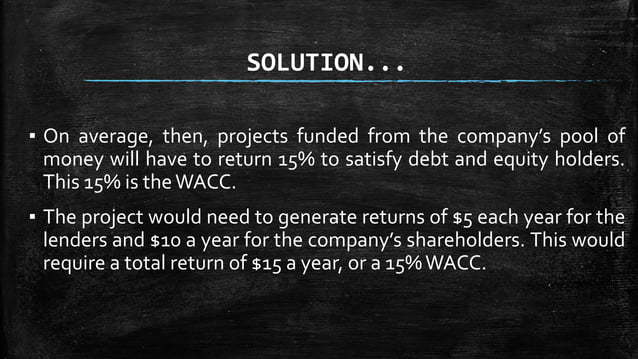 Wacc presentation | PPTX