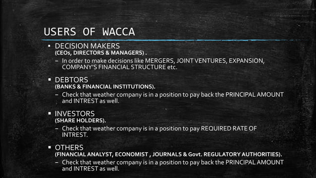Wacc presentation | PPTX