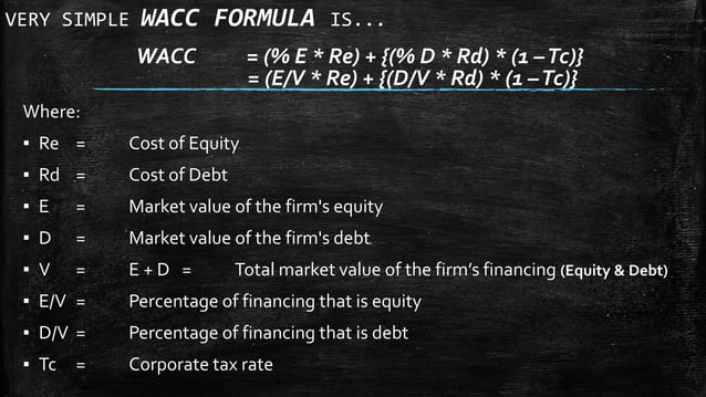 Wacc presentation | PPTX