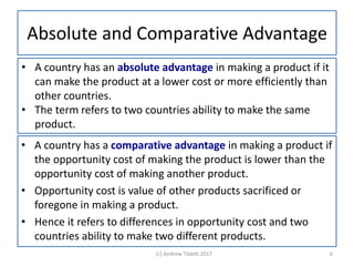 Gains from trade: Consumer and Producer Surplus | PPTX