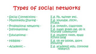 Social Networking Effects | PPT