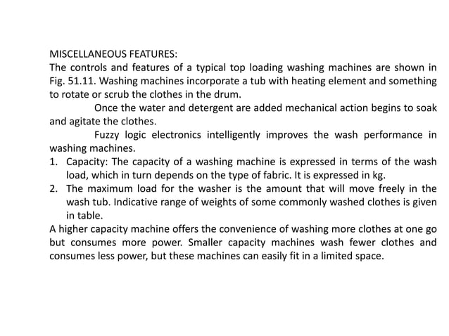 Waching machine[1] | PPTX | Home Appliances | Home & Garden