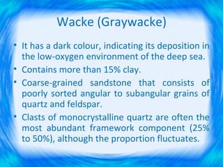 Wacke ( graywacke) | PPT