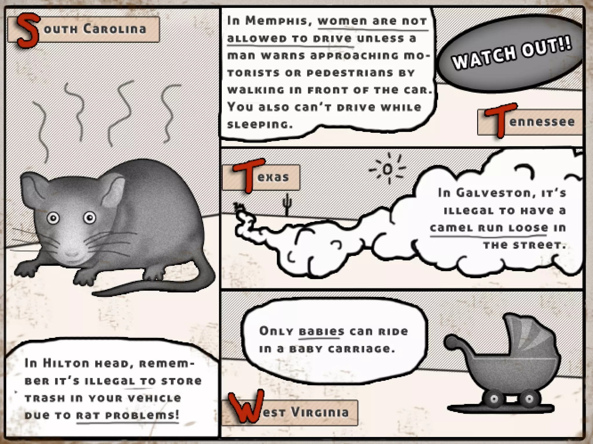 Wacky Traffic Laws in the US | PDF