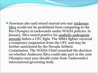 WADA And PCC Enters Into Partnership | PPT