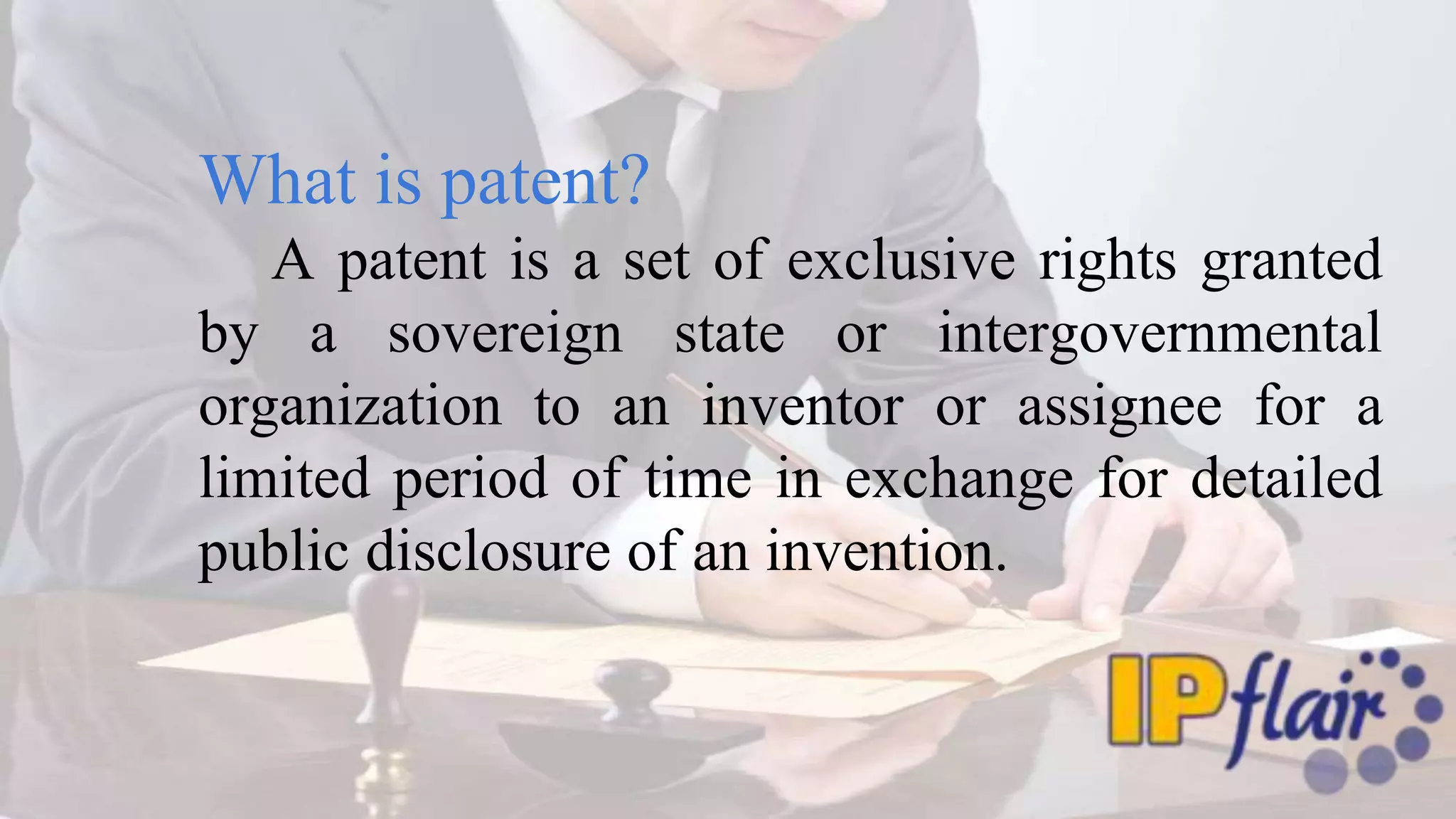 Patent Registration Process In India | PPT