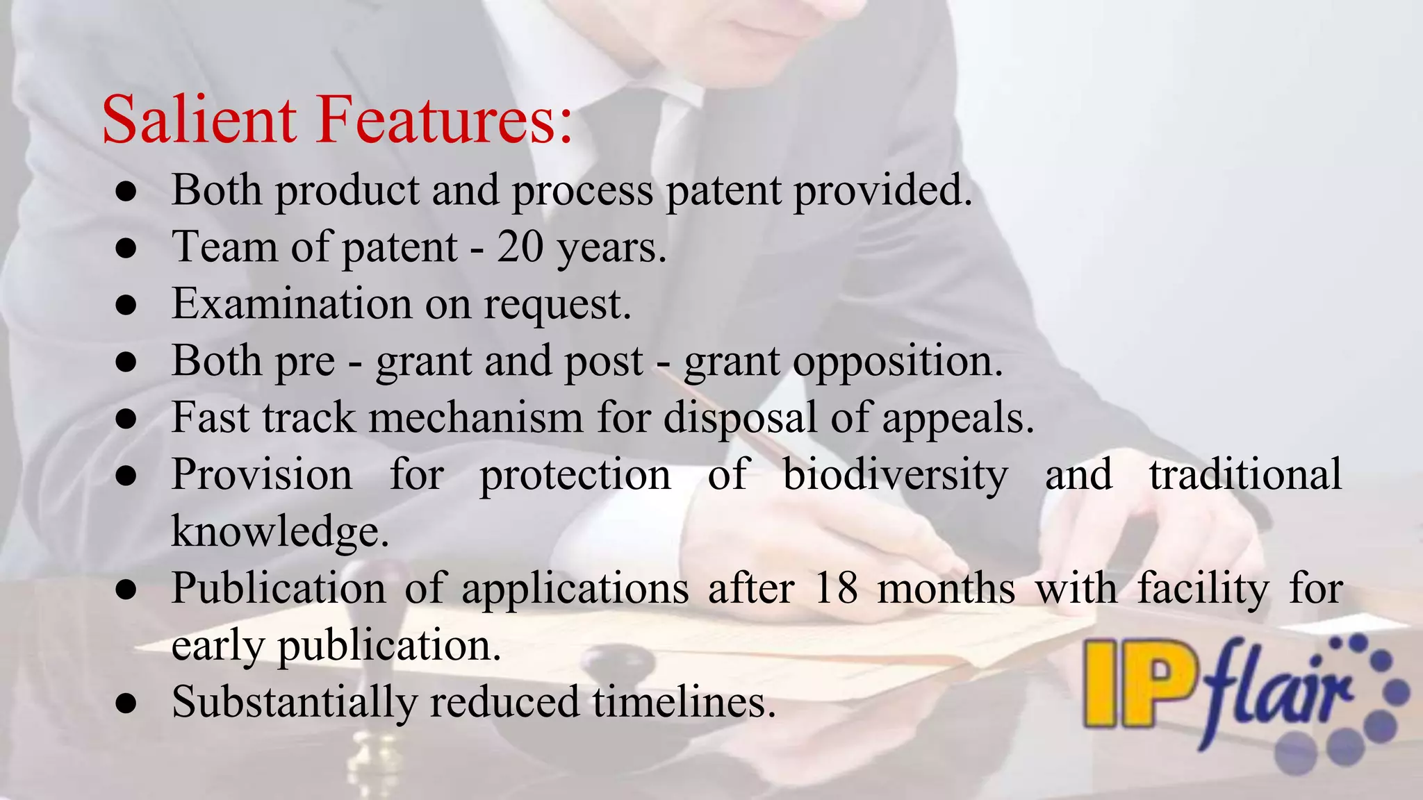 Patent Registration Process In India | PPT