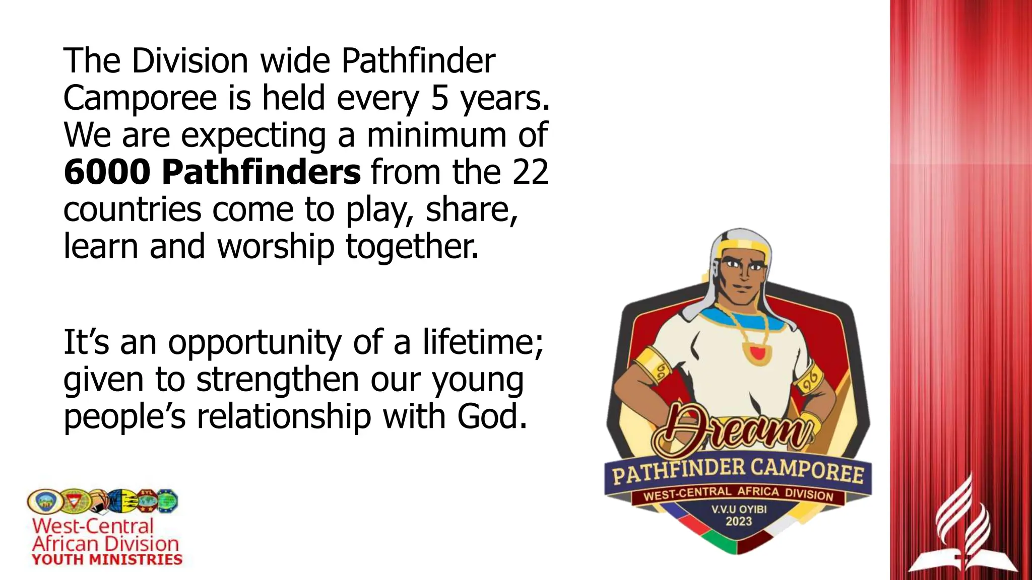 West-Central Africa Division Pathfinder Camporee 2023 .pptx