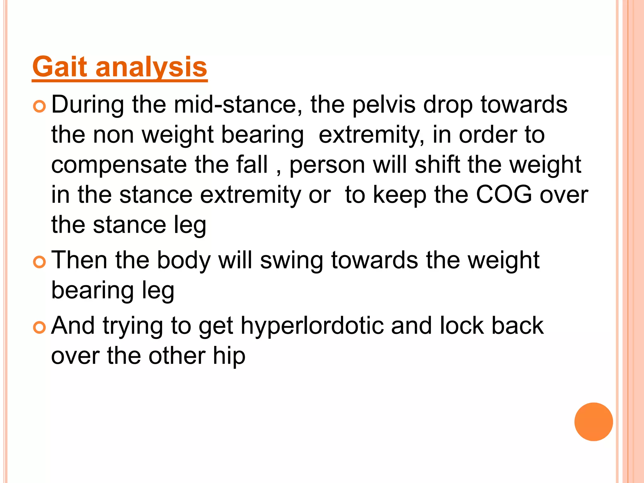 Waddling gait- definition|role of muscle|gait analysis|kinematic and spatiotemporal deviations ...