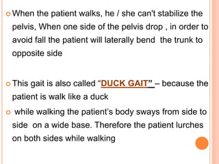 Waddling gait- definition|role of muscle|gait analysis|kinematic and ...