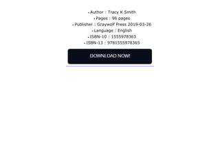 Wade in the Water: Poems | PPT