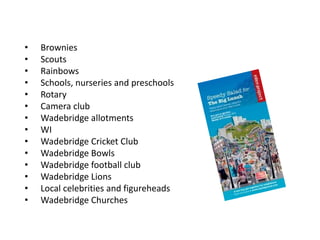 Wadebridge big lunch | PPT