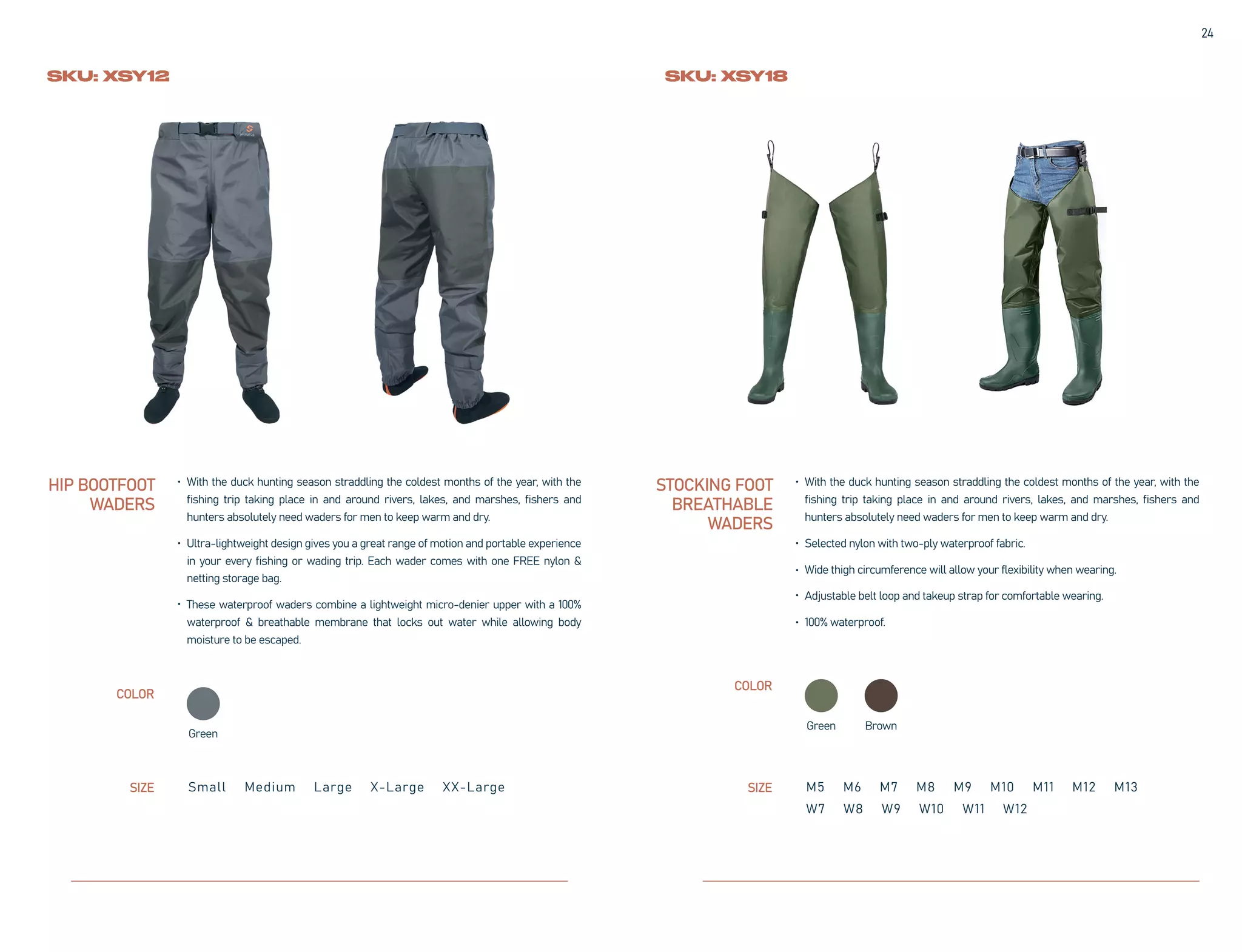 HISEA Waders | PDF
