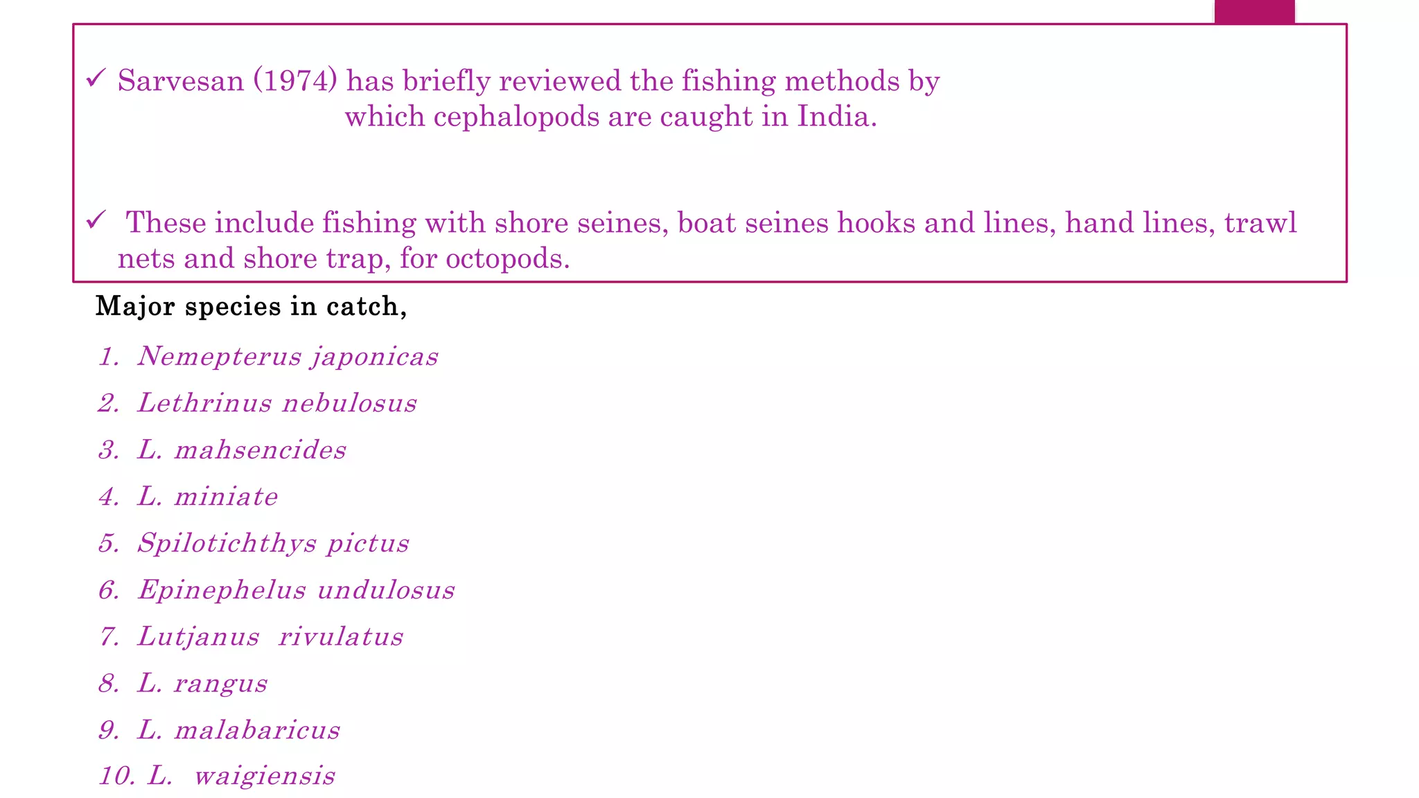 Wadge bank fisheries | PPTX