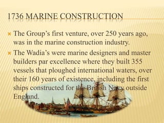 Wadia group | PPTX