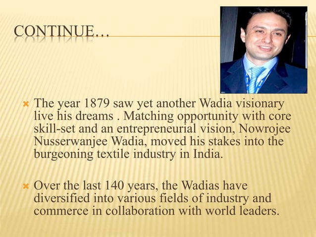 Wadia group | PPT