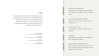 Wadjda - The Film // Project Management - Success Factors | PPT