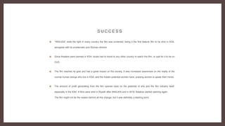 Wadjda - The Film // Project Management - Success Factors | PDF