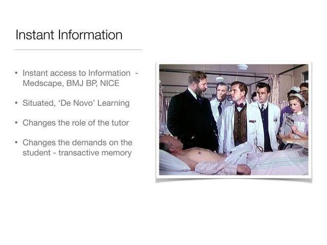 Tim Cappelli, Manchester Medical School