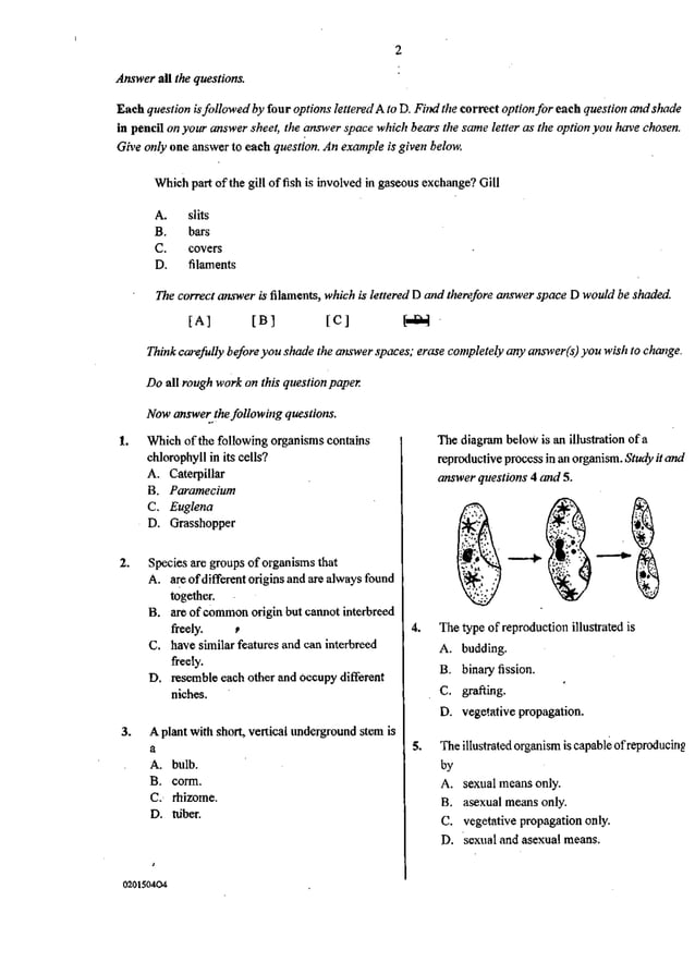 WAEC Biology Objective Essay Questions and Answers.pdf