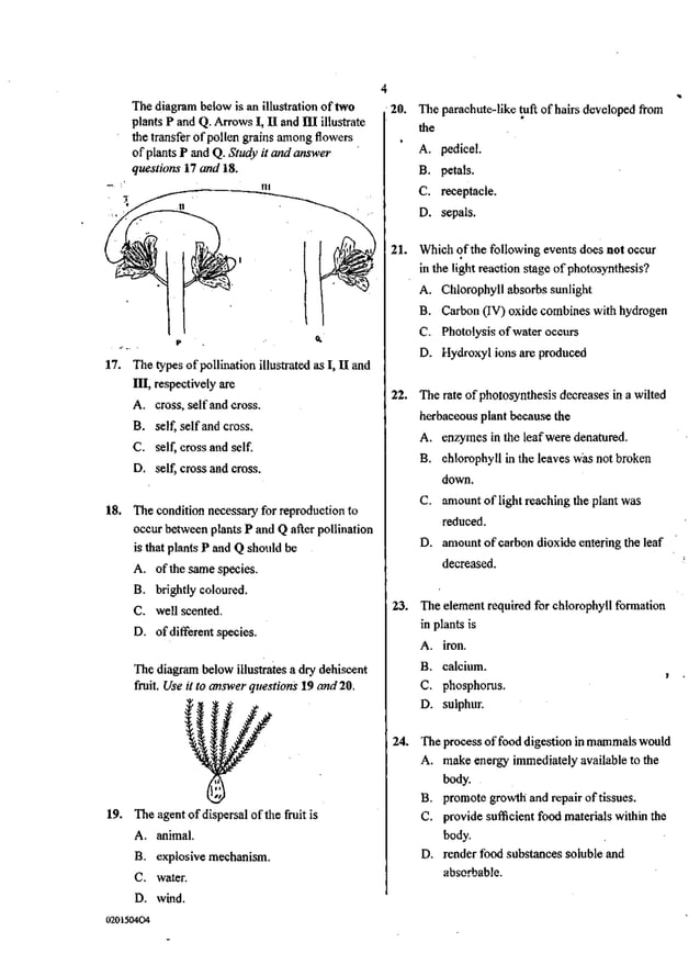WAEC Biology Objective Essay Questions and Answers.pdf