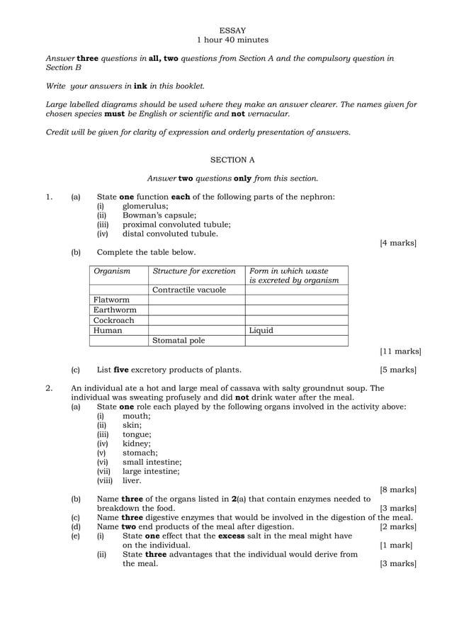 WAEC Biology Objective Essay Questions and Answers.pdf