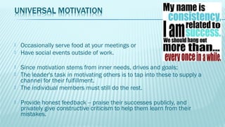 Wafa hozien Motivating Your People | PPT