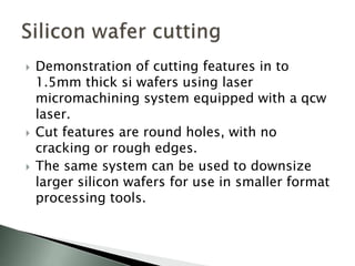 Wafer cutting | PPTX